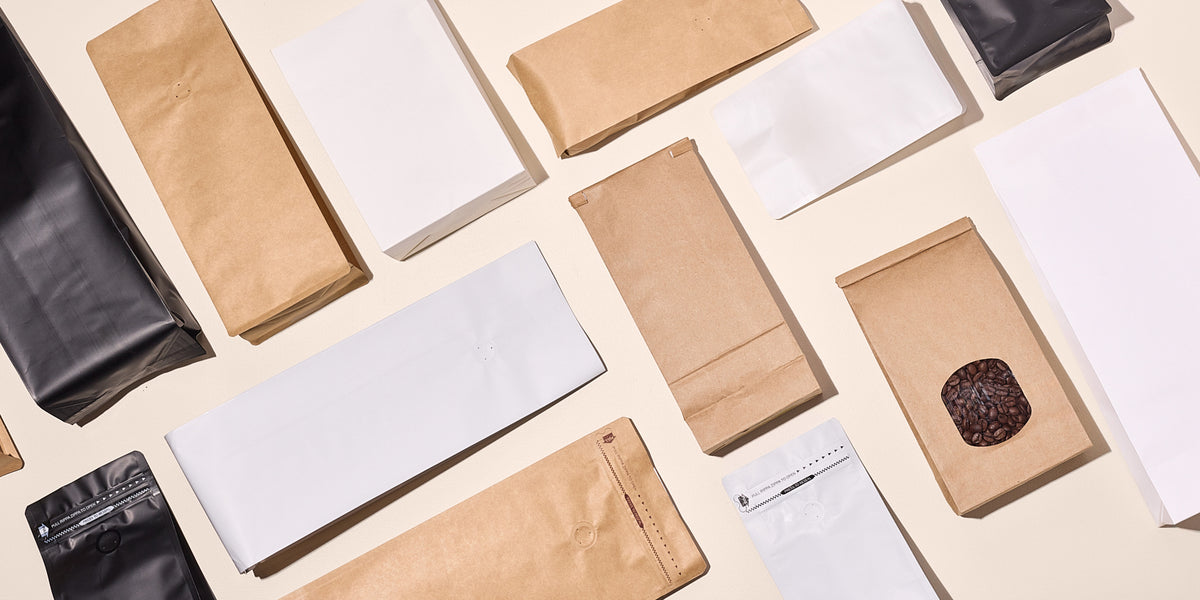Paper & Foil Packaging Bags | Box Bottom & Side Gusset Bags