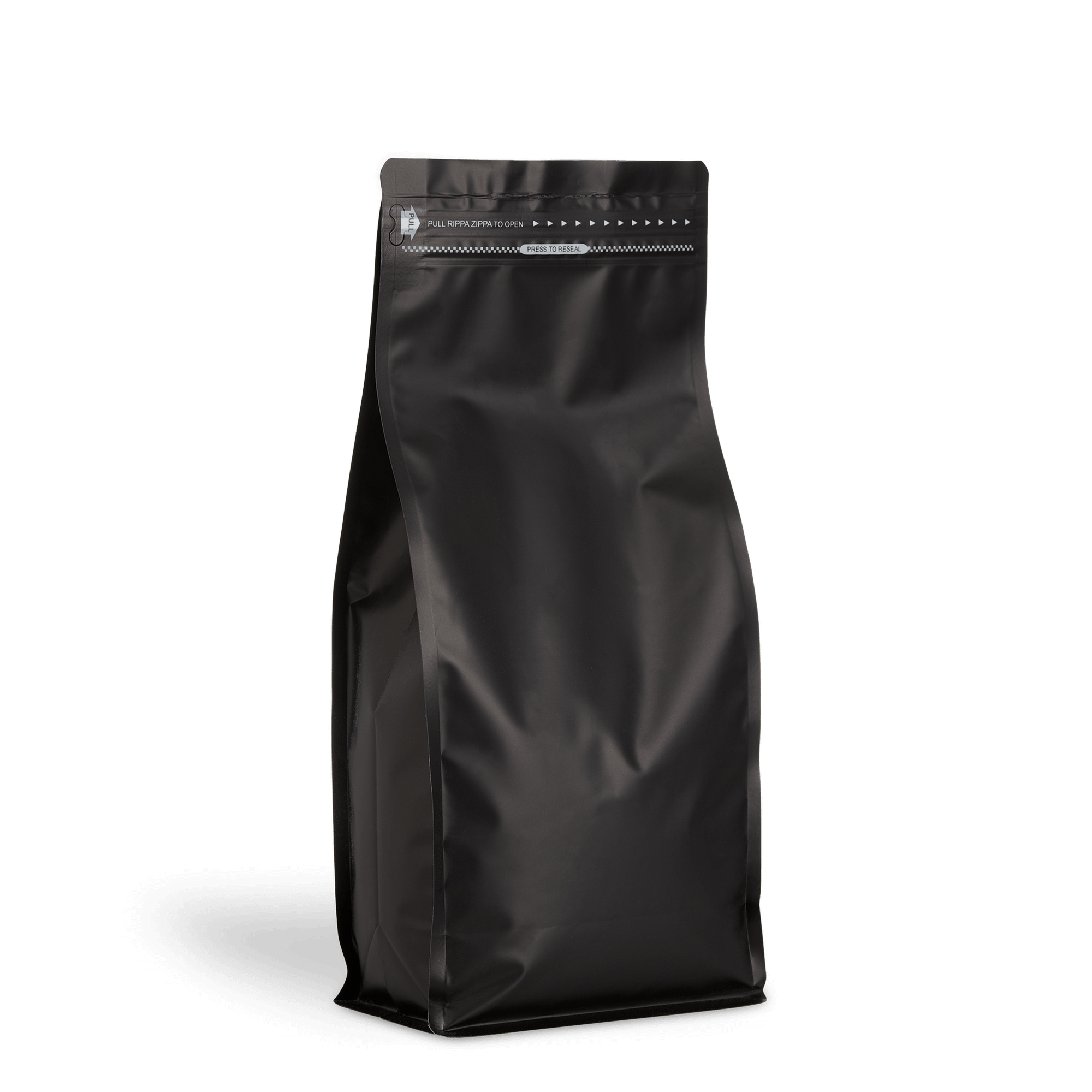 Recyclable Box Bottom Bags with Rippa Zippa