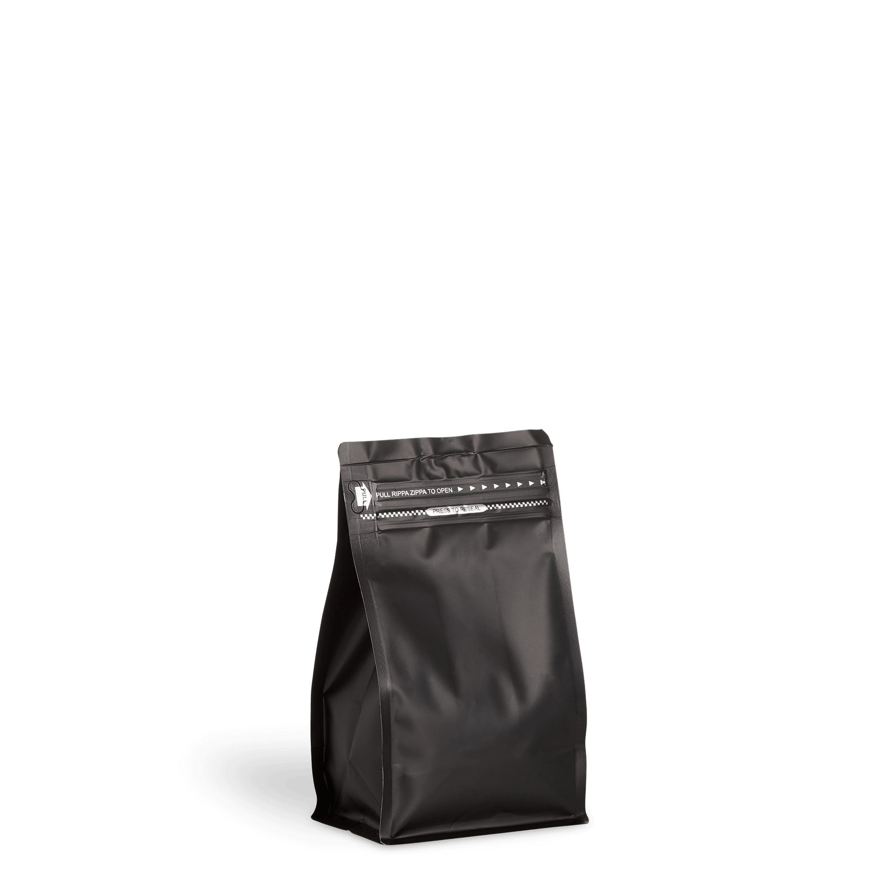 Recyclable Box Bottom Bags with Rippa Zippa