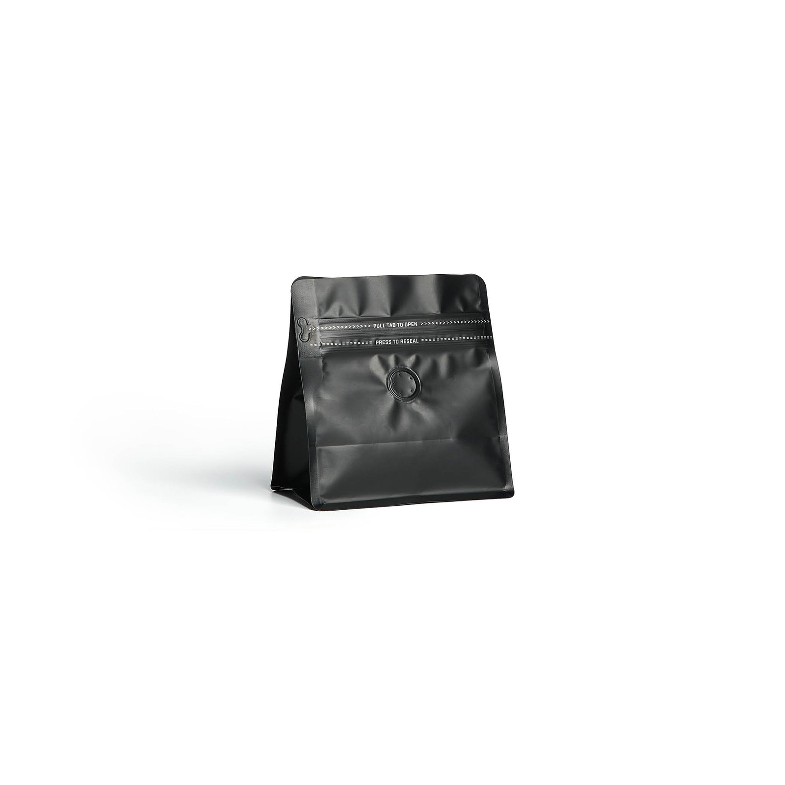 Square Box Bottom Bag with Rippa Zipper and Valve